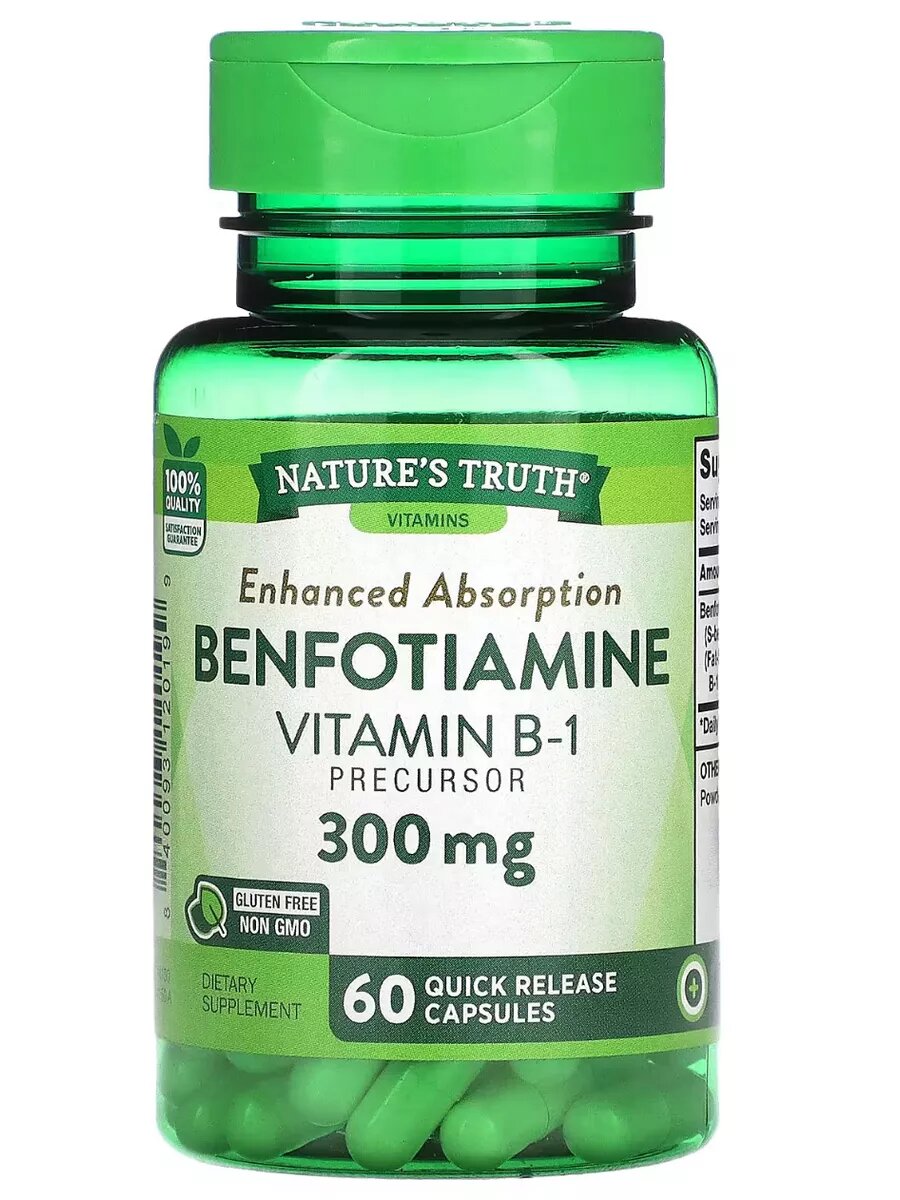 Vitamin b-1 benfotiamine absorption