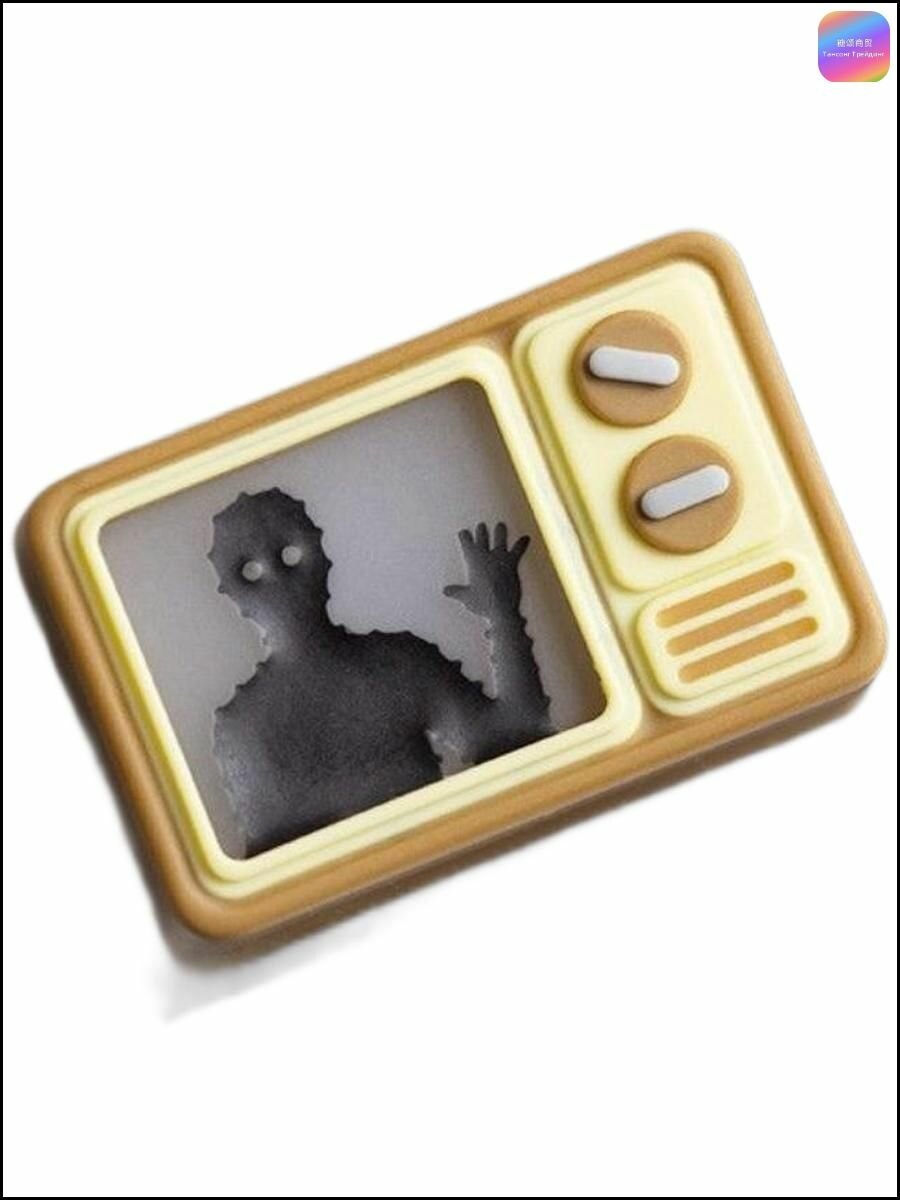 Кастомный кейкап для Tab в виде ретро-телевизора Rusty Lake с подсветкой