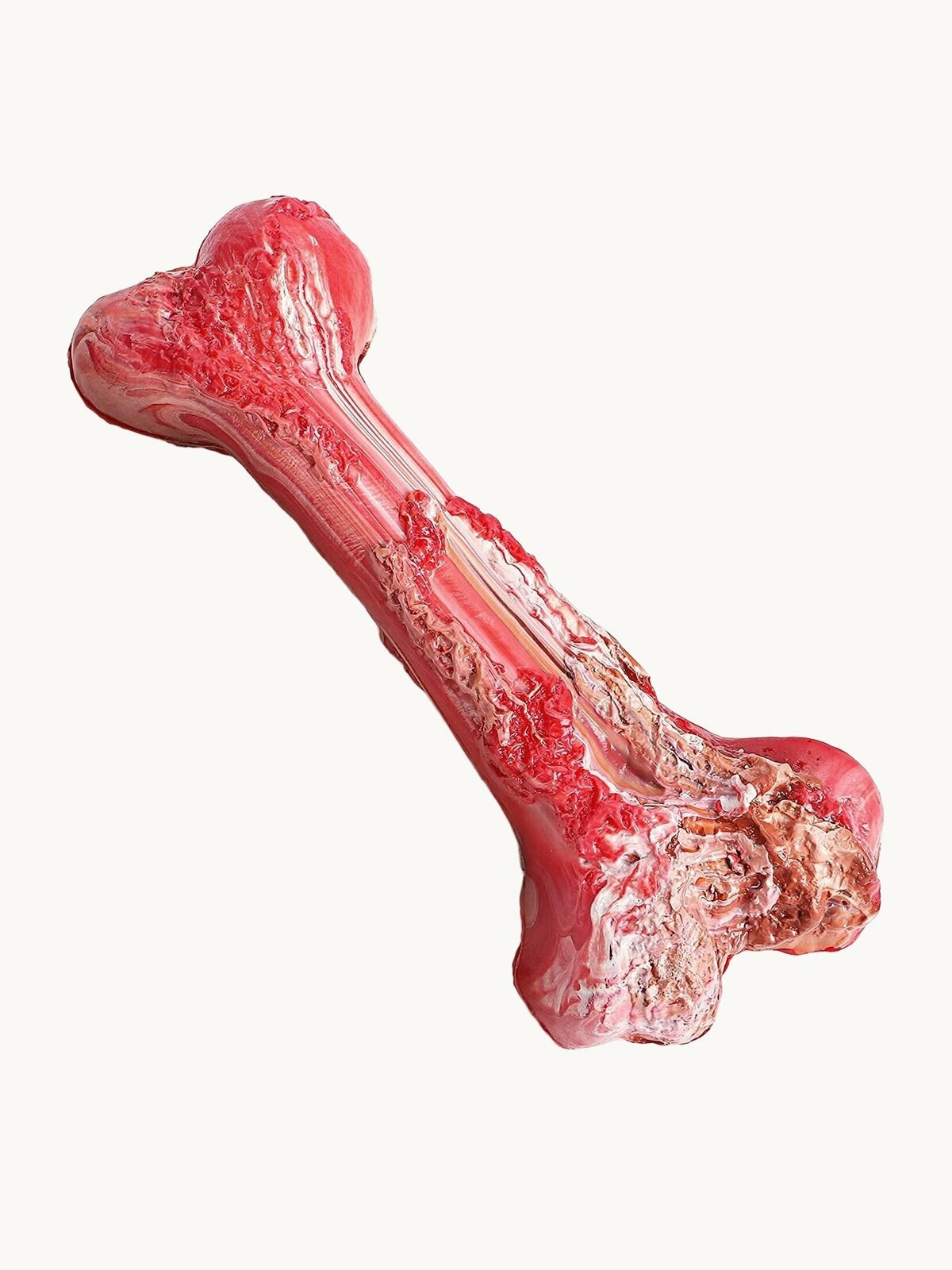 Игрушка для собак крупных пород. Игрушка для собаки Кость-кусалка супер прочная 21 см