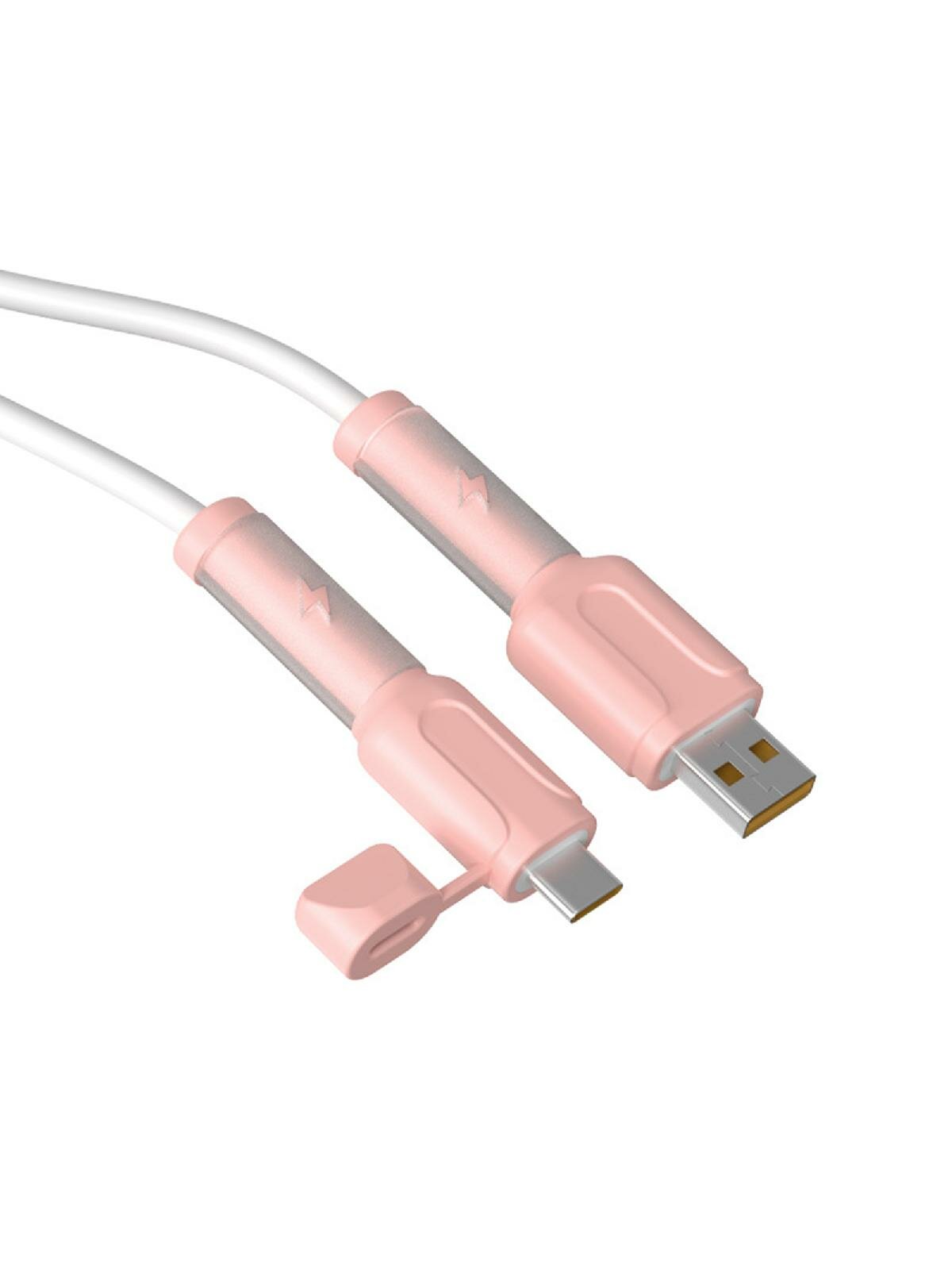 2шт Силиконовый протектор шнура Пылезащитная организация зарядного кабеля для телефона