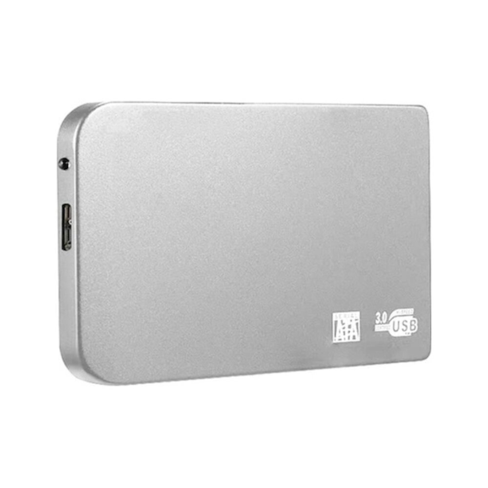 Внешний Жесткий Диск SSD, Алюминий, Транспортабельный, USB 3.0, 2 Тб, Серебристый