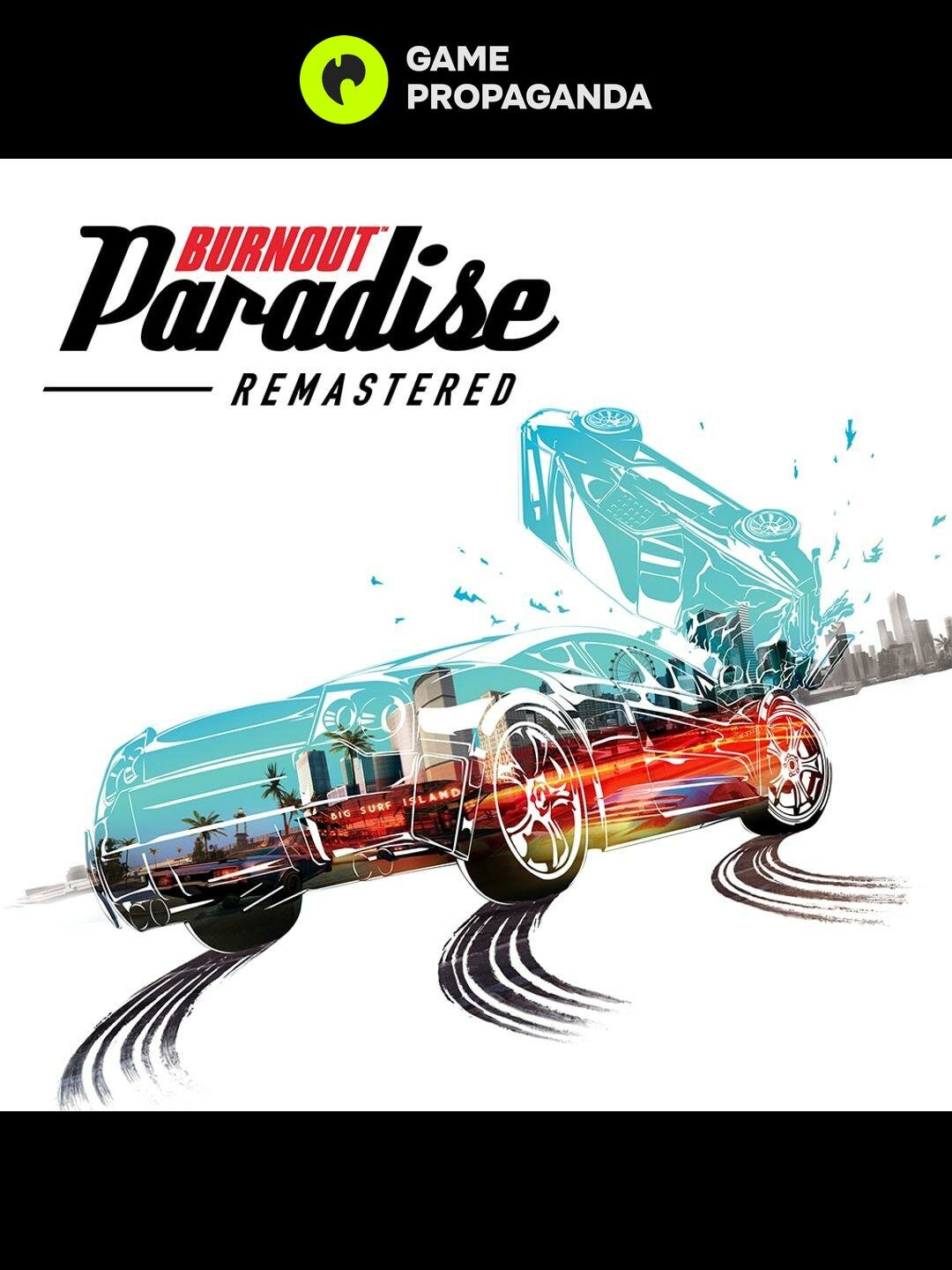 Игра Burnout Paradise Remastered PS4 + 97 TRY на баланс PSN. Турция. Цифровая версия