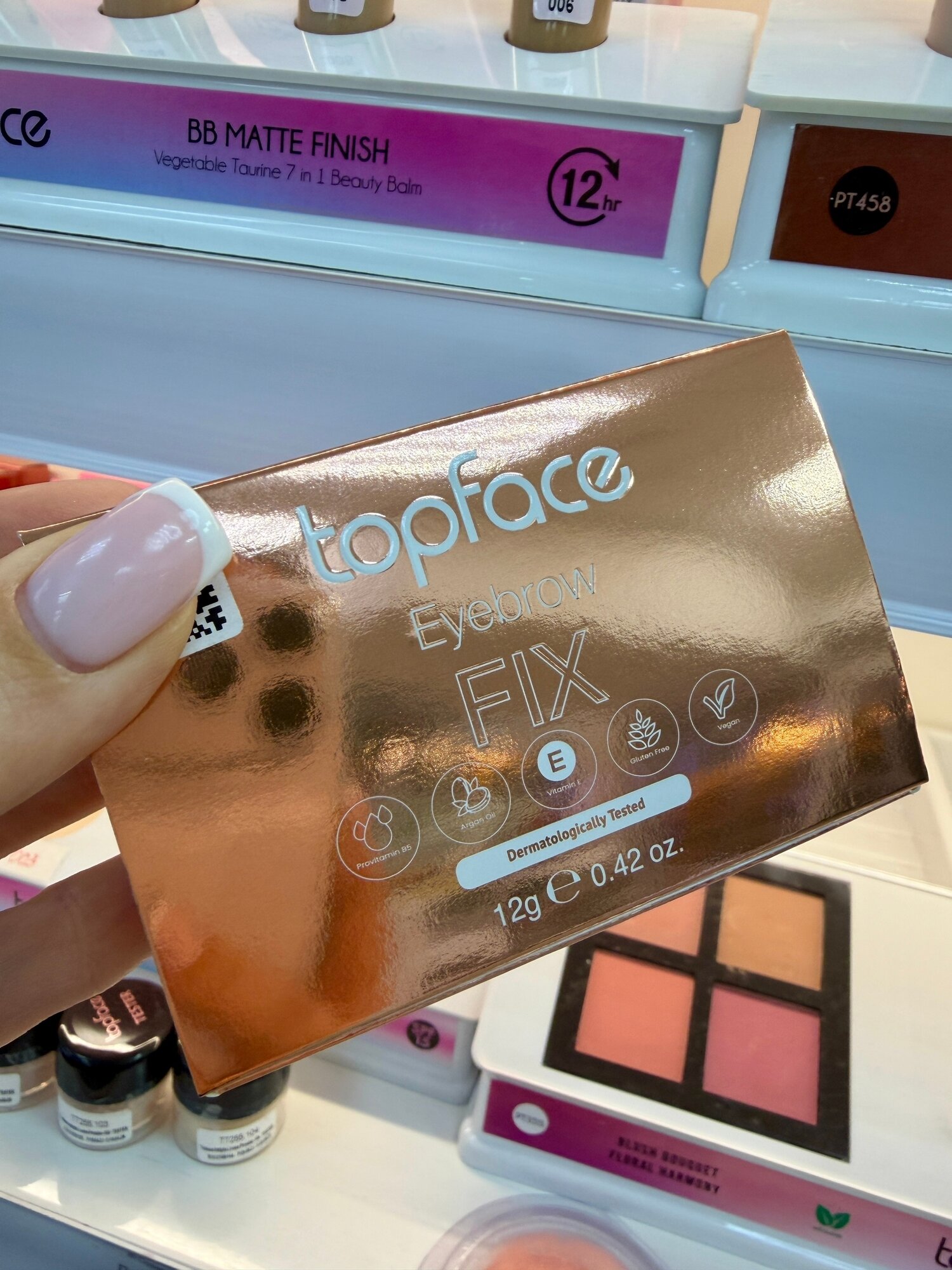 Topface Воск гель для бровей Eyebrow Fix Wax PT810