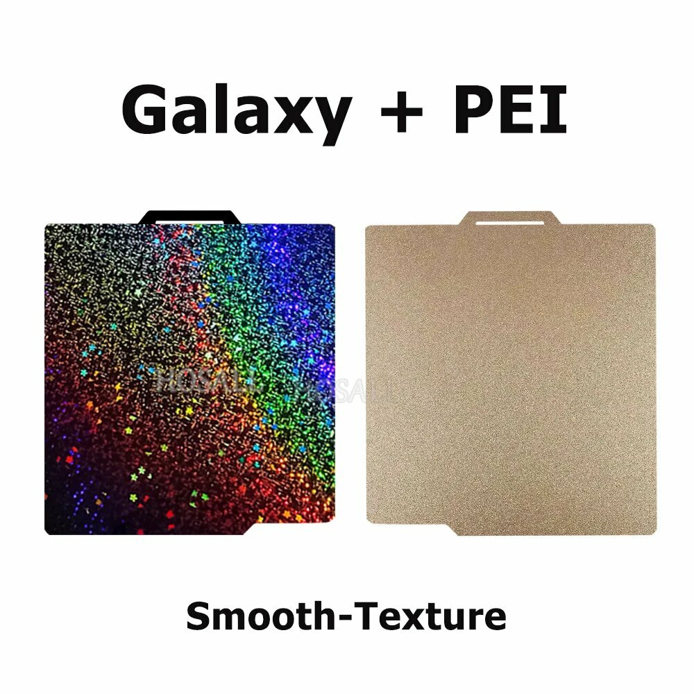 HOSALL Двухсторонняя карбоновая пластина для Bambu Lab A1 256x256 мм Galaxy-PEI