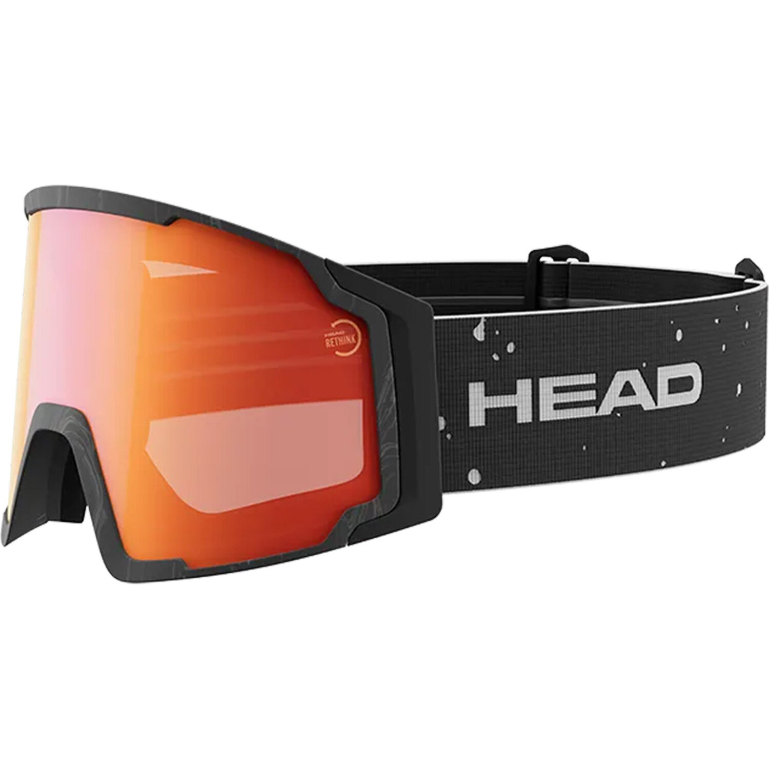 Горнолыжные очки Head Neves Rethink Black-Grey S2 25/26 Черный, для мужчин , Черный