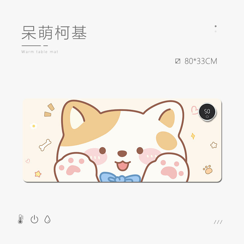 Зимний подогреватель для рук, коврик для стола, офисный компьютерный коврик для письма, нагреваемый коврик для мыши, подогреватель для стола для студентов