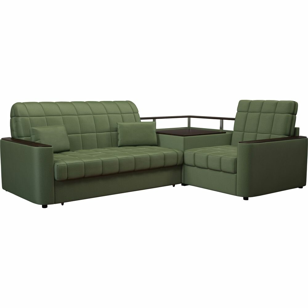 Угловой диван Фортуна А Даллас УФ с баром А7