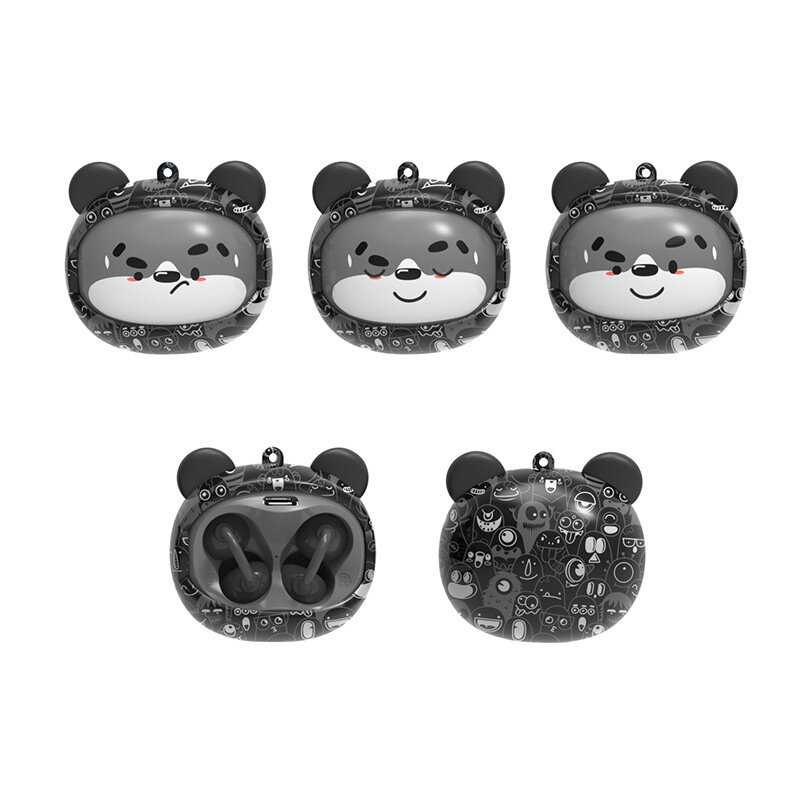 2025 Новые вращающиеся наушники с изменяющимся лицом, внутриканальные Bluetooth-наушники, сверхдолгое время работы от батареи, шумоподавление, игровые наушники, национальный тренд