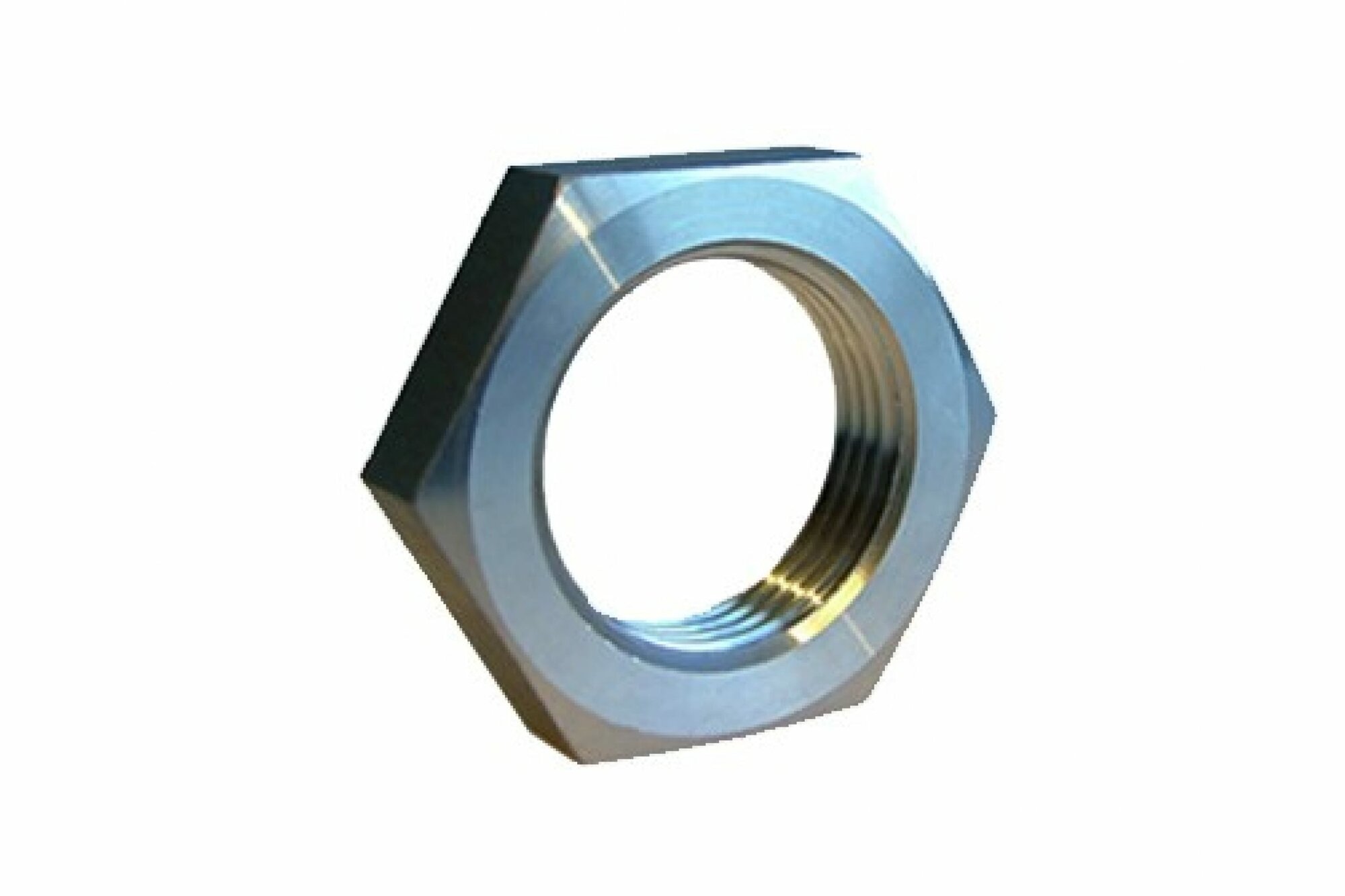 Гайка трубная ЦКИ DIN 431, 1/2" низкая, 14H, цинк, SW34, 2 шт. 5933507