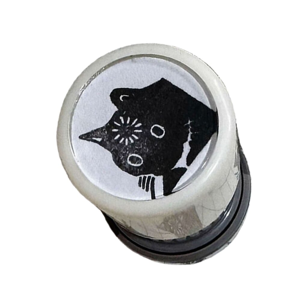 Маленький пластиковый штамп Cats с легким механизмом прессования Пластиковая текстура для офисного использования, которую легко носить в карманах или пеналах