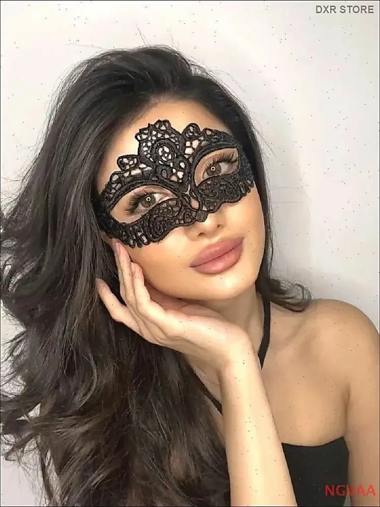 Маска кружевная эротическая БДСМ товары для взрослых 18+ NGVAA