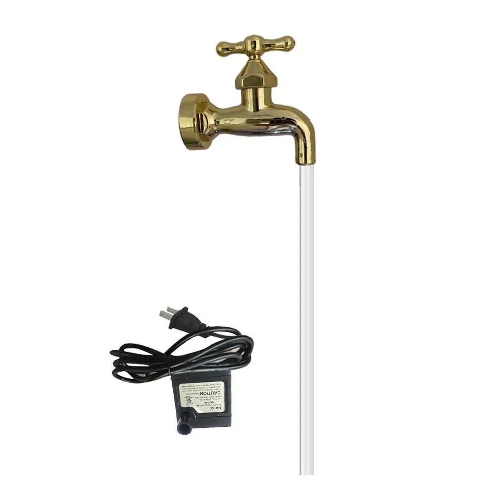 Невидимый кран-фонтан