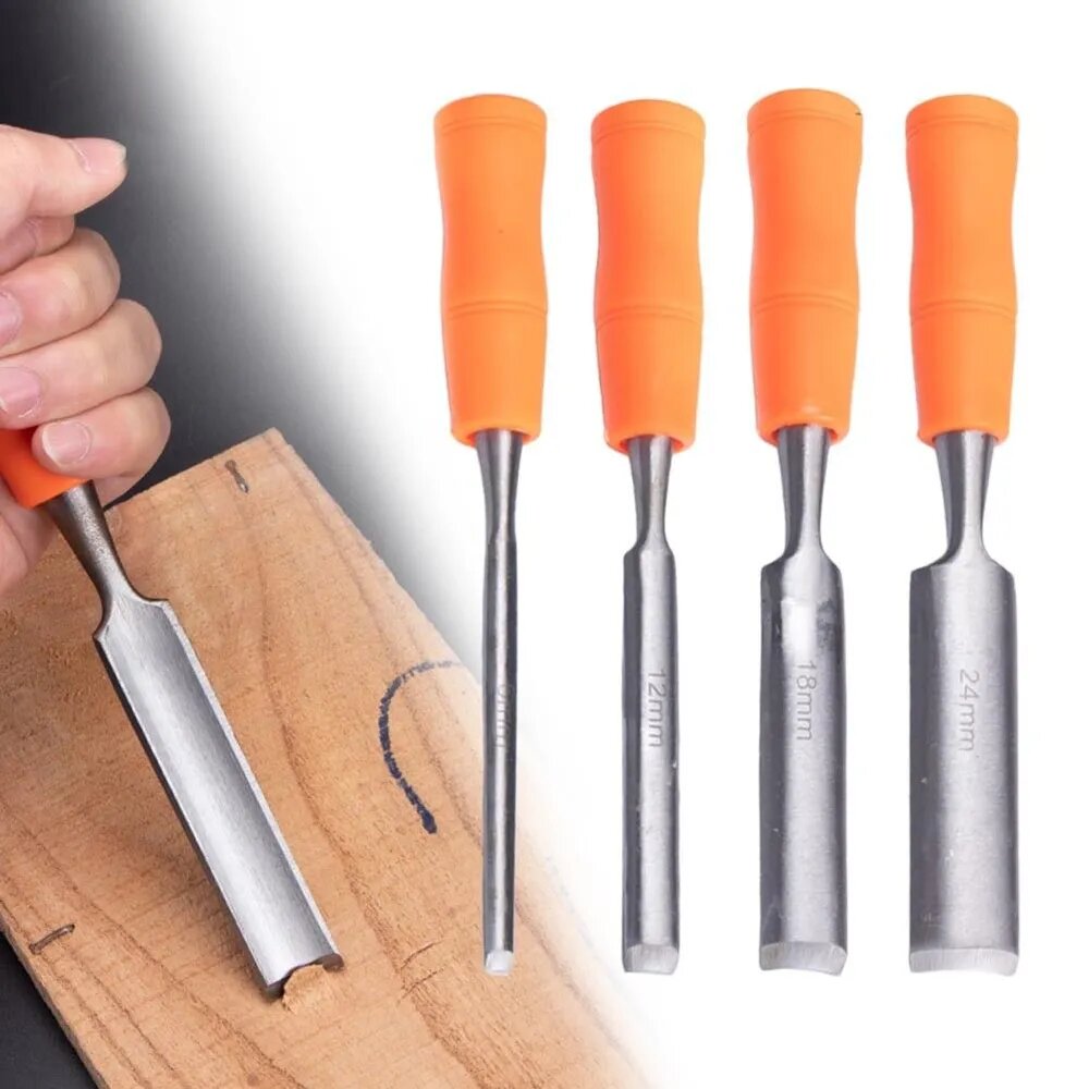 OZ-HMHG 1 шт. Резьбовая стамеска по дереву, полукруглая, 6-24 мм, ремесленная стамеска