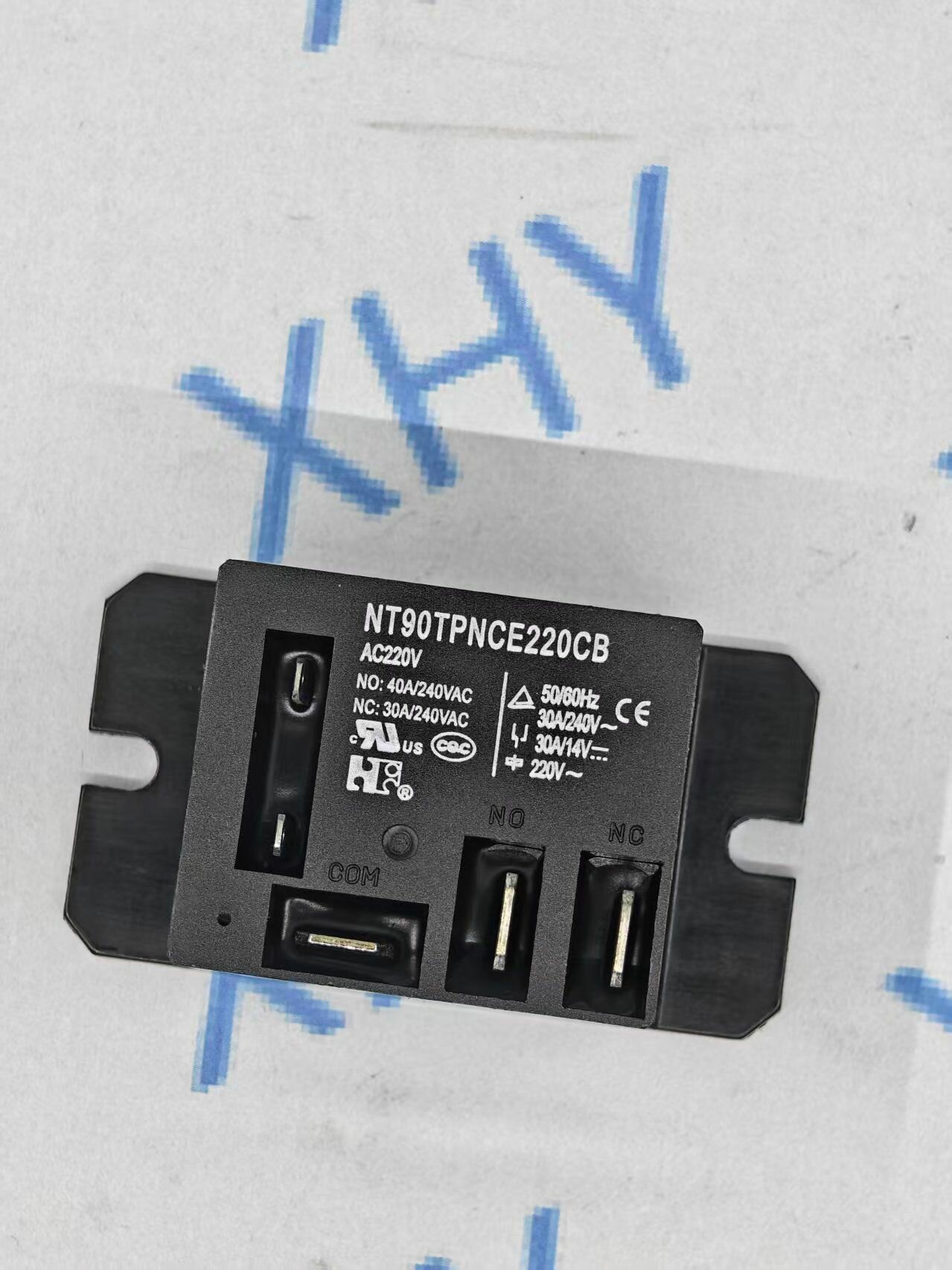 Реле для котла NT90TPNCE220CB (с закрытыми контактами)