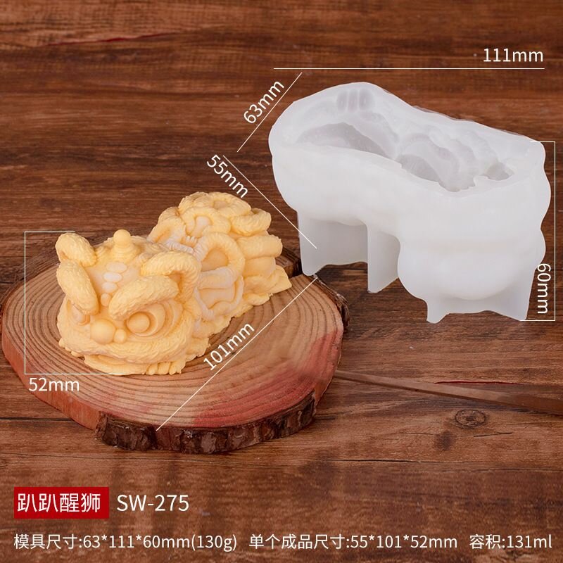 Силиконовая форма для мусса в национальном стиле СГ, реалистичный рельеф, новогодняя культурная креативная форма для десертов, молочного желе и шоколада