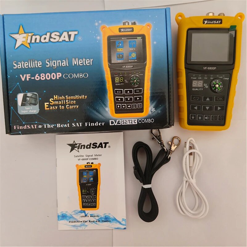 Измеритель спутникового сигнала FindSAT VF-6800P
