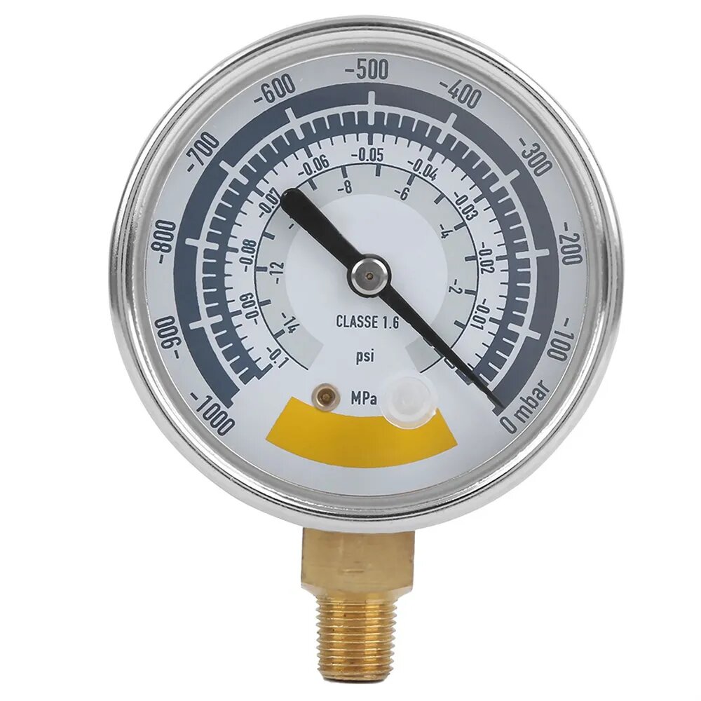 Манометр Для Вакуумного Насоса 0-14 Psi Npt 1/8 Дюйма Точный