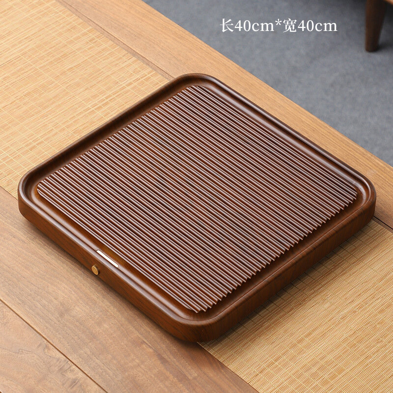 2025 Оптовая чайная столик Высококачественный чайный столик для домашнего использования Прямой ряд Чайный столик Маленький поднос Изысканный чайный столик для заваривания сухого чая Одна штука Дропшиппинг