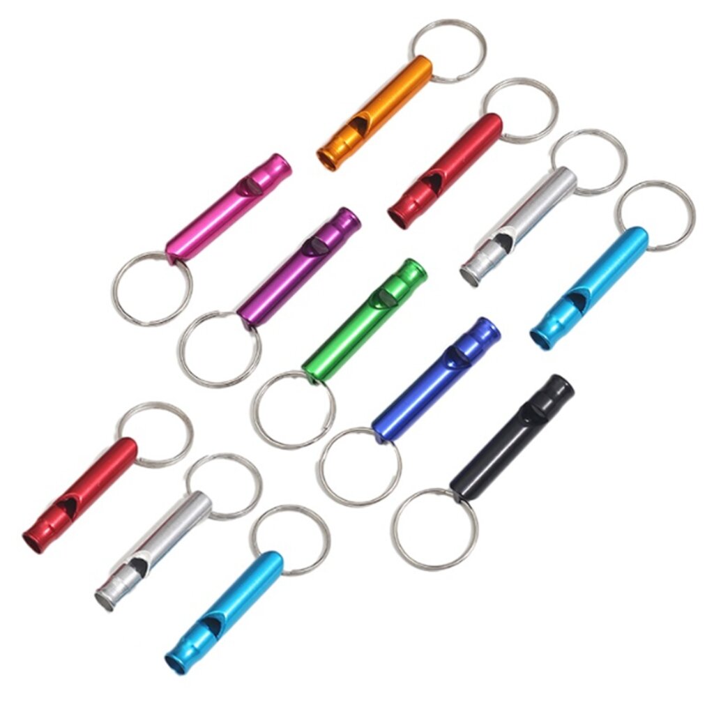 12 шт, тренировочные свистки, сигнальные свистки, уличные свистки для выживания и безопасности