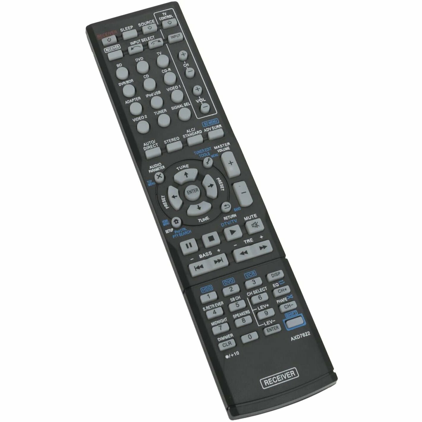 Движение AXD7622 Дистанционное управление пионер AV приемник VSX-826-K VSX-823-K VSX-822-K VSX-821-K VSX-819H-K VSX-524-K VSX-5 (черный)
