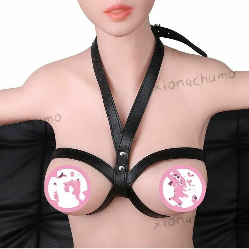 Кожаный нагрудный ремень, связывание груди, сексуальное женское белье, черный2025 Новый старт
