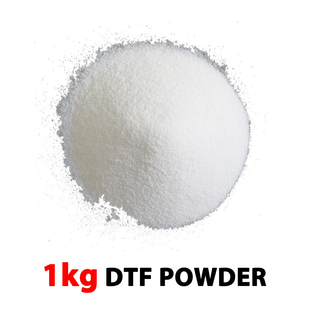 250г 500г 1000г Прямой перенос белый DTF порошок Пленка PET для печати переноса, используется со всеми принтерами Epson DTF