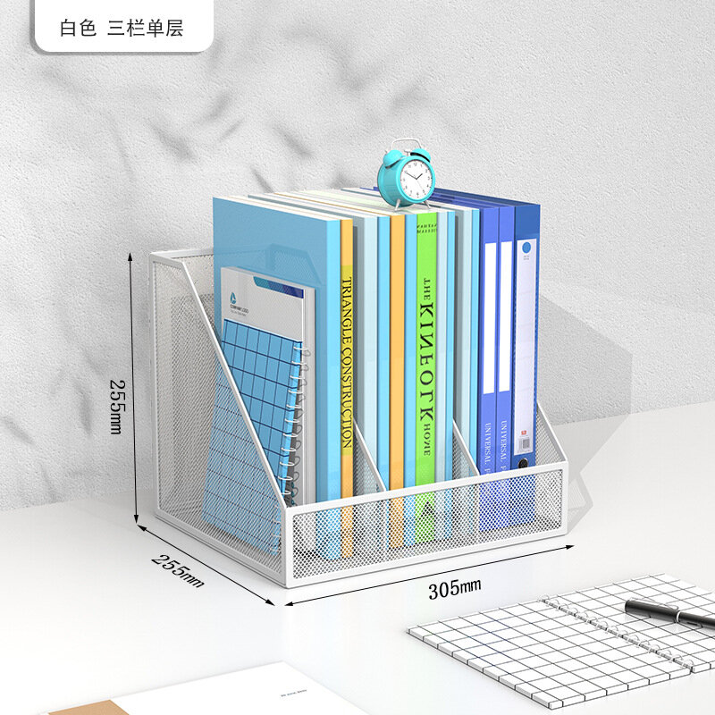 Интегрированная стойка для хранения файлов A4, высококачественная подставка для книг, многослойная стойка с большой вместимостью, многофункциональная стойка для файлов
