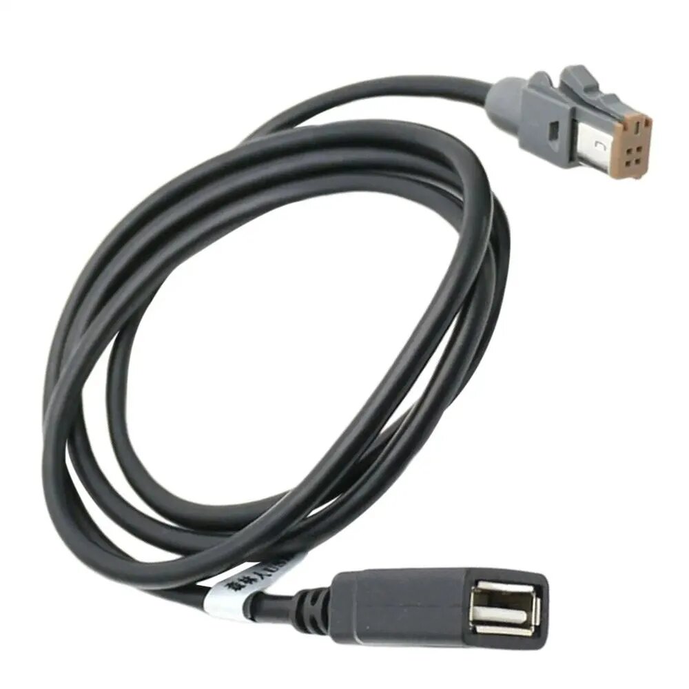 Кабель для подключения аудиовхода в автомобиле, USB-разъем, 4-контактный, подходит для Subaru Pr43 Mr52