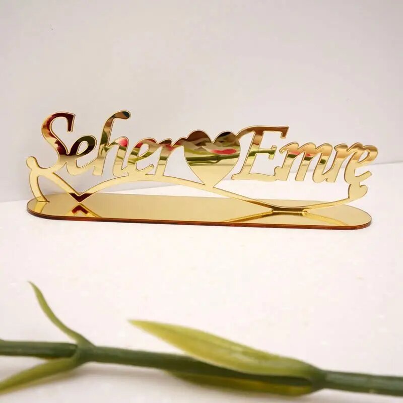 Персонализированное акриловое зеркало JEHOADDAN 25cm, серебристый