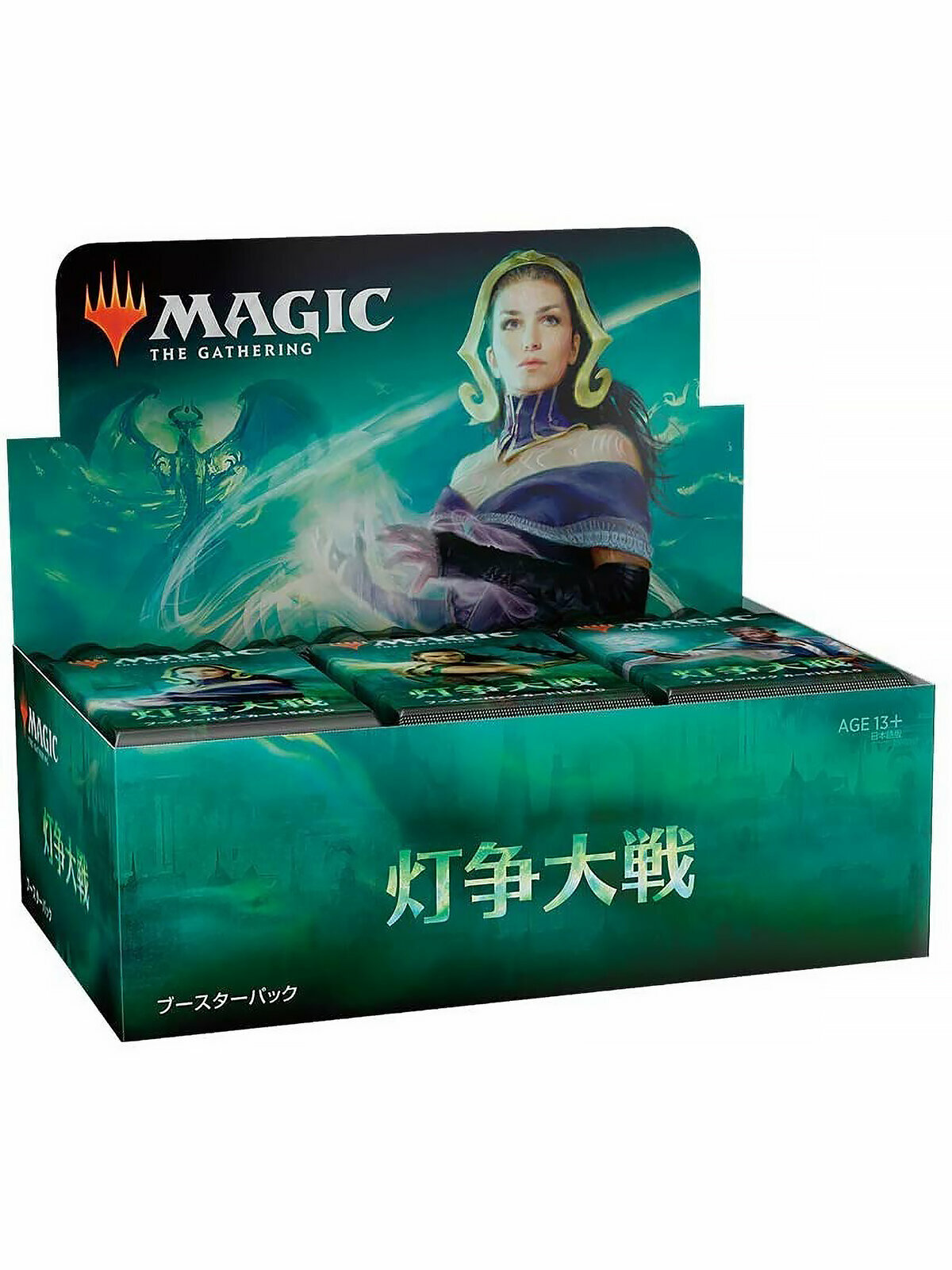 Magic The Gathering: Дисплей бустеров MTG издания Война Искры на японском