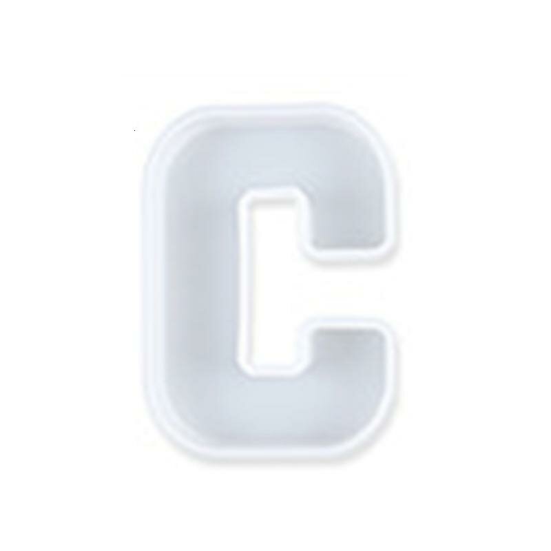 Силиконовая форма алфавит, C