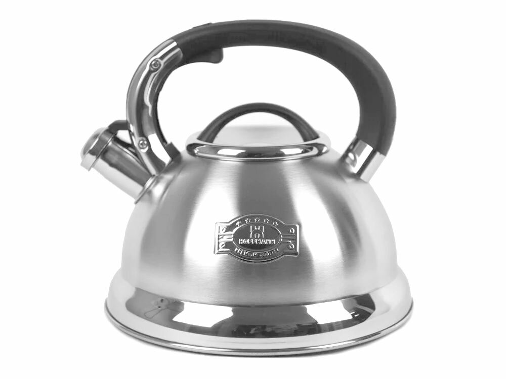 Чайник 3.3л со свистком металлик НМ 5549-5