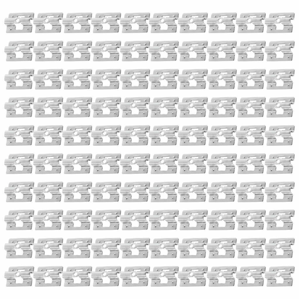 Тяжелые крепления для настила, клипсы для пола из нержавеющей стали, гладкие клипсы, 6mm