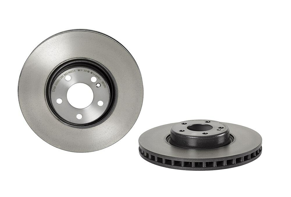 Диск тормозной вентилируемый передний BREMBO (09. D528.13) Prime Co-cast