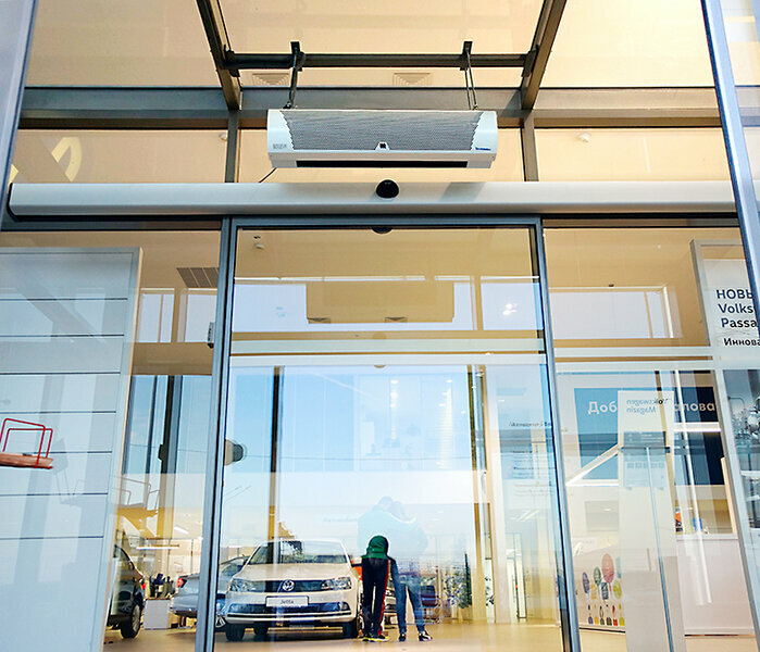 Завеса Тепломаш "Комфорт Плюс" КЭВ-50П4134W, водяная, электронное управление, 3150 м3/ч