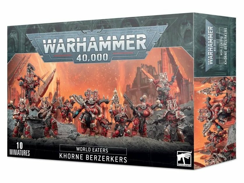 Набор сборных моделей Warhammer 40000 Chaos Space Marines: Khorne Berzerkers