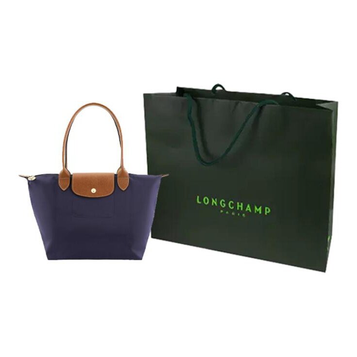 Сумка Longchamp Le Pliage, темно-синий — фото 1