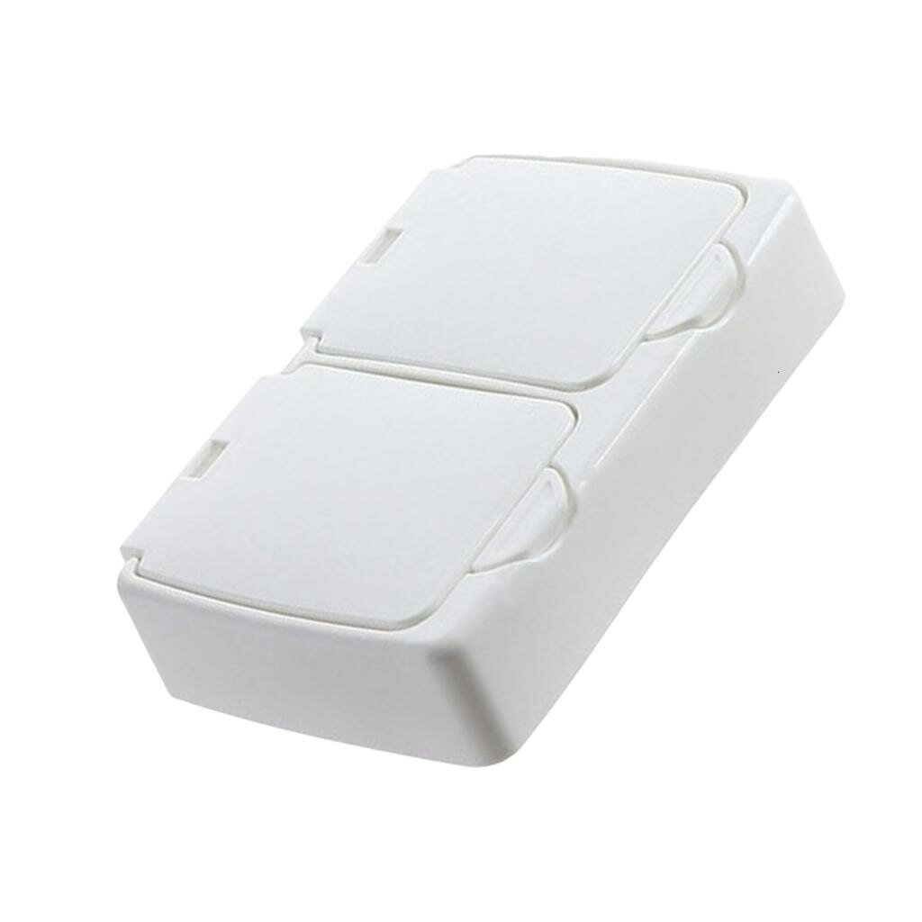 Контейнер для мелочей с кнопкой, Квадратная Двойная сетка