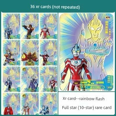 Коллекционные карточки Ультрамен: редкие 3D-карточки, аниме-карточки с эффектом стереоскопии, карточки трансформации