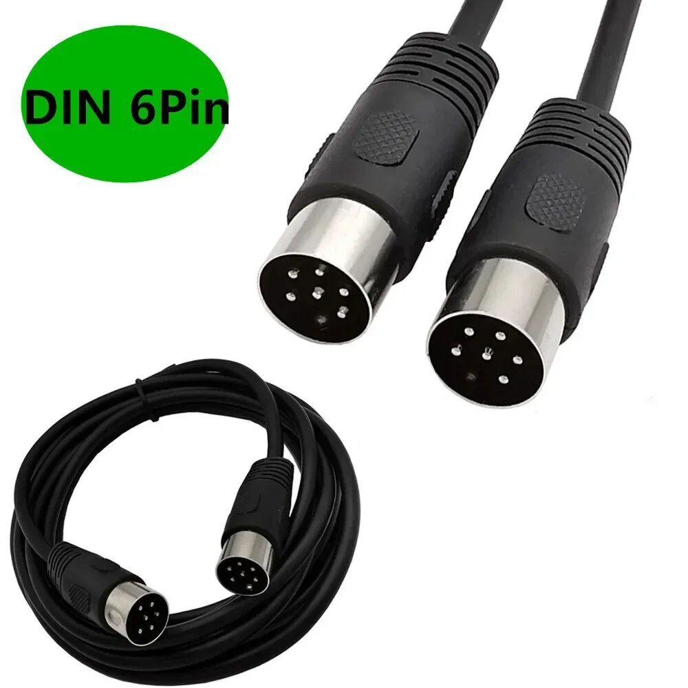 DIN 6 Pin Audio Video Cable BSN