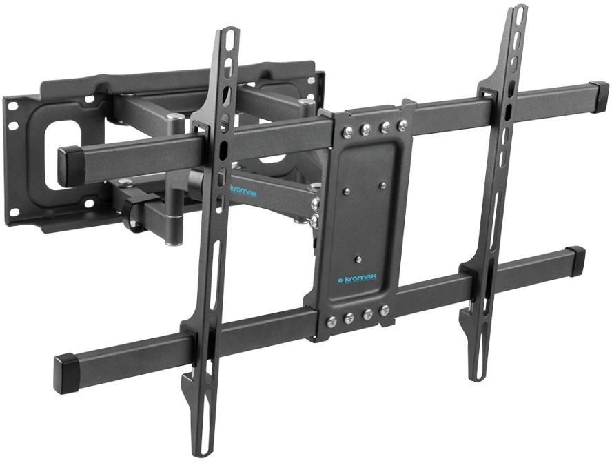 Кронштейн для телевизора Kromax CORBEL-8, титан 32"-75" макс.55кг настенный поворот и наклон