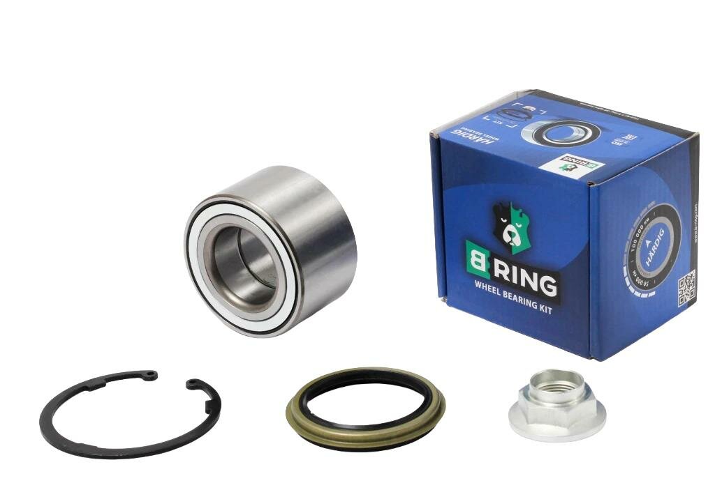 Подшипник ступицы B-Ring HBK3907, Audi A1 1.2-2.0, TDI 05, 10-, A2 1.2-1.6, TDI 02, 00-08, 05, Volkswagen Fox 1.2, 1.4, TDI 04, 05-, Polo 1.2-1.9, TDI 10, 01-, Skoda Fabia 1.0-2.0, TDI 08, 99-
