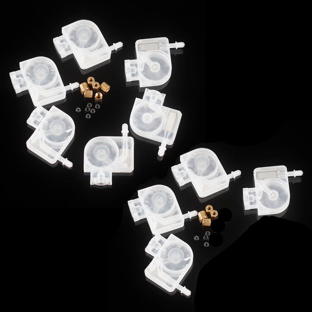 Используется для DTF принтера, DTF чернила EPSON DX5 L1800 R1390 L805 L800 XP600 TX800, демпфер, чернильный картридж с отрицательным давлением, черный фильтр