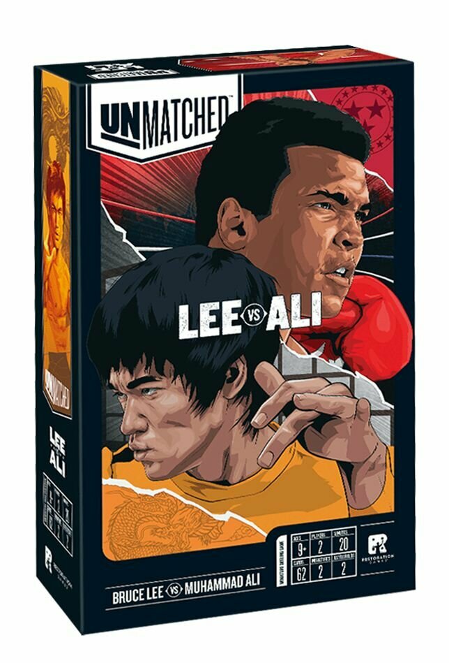 Настольная игра Unmatched Lee vs Ali