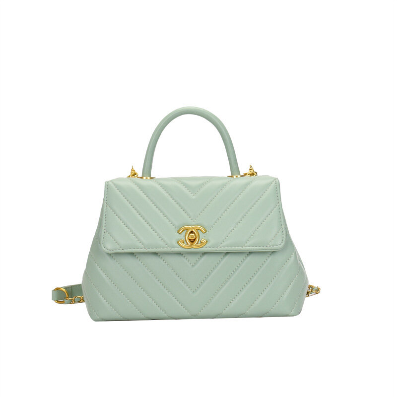 2026 Последние сумки, кросс-бордер 2025, новая мода, универсальная сумка через плечо для женщин, высококачественная сумка в стиле Chanel, стеганая сумка