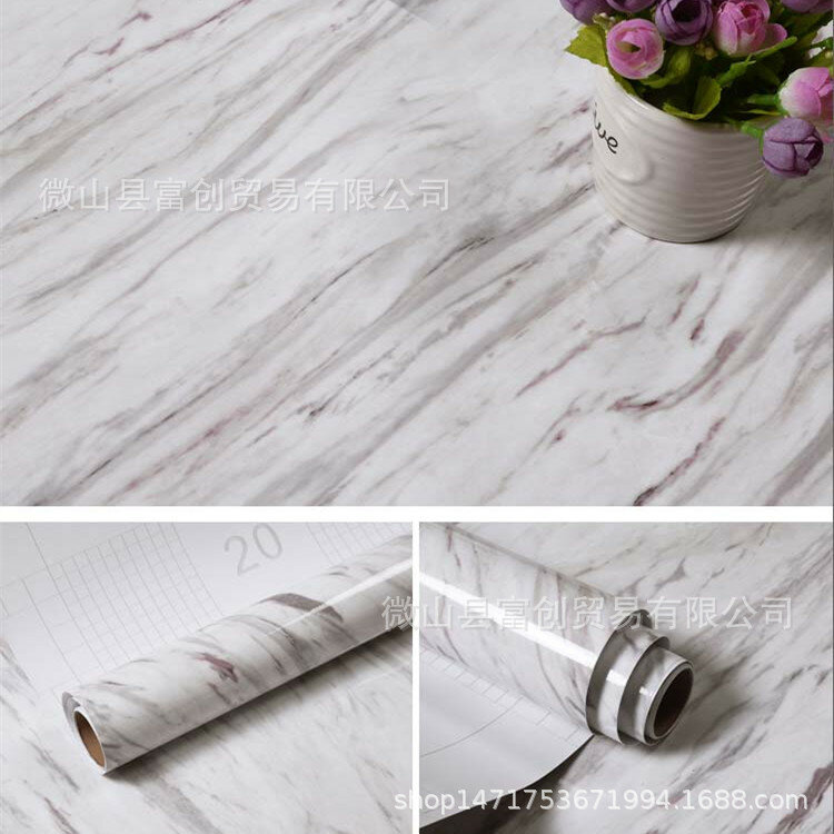 Утолщенные мраморные наклейки для кухни, маслостойкие, водонепроницаемые, самоклеящиеся, для плиты, шкафа, столешницы, ванной, плитки, стен