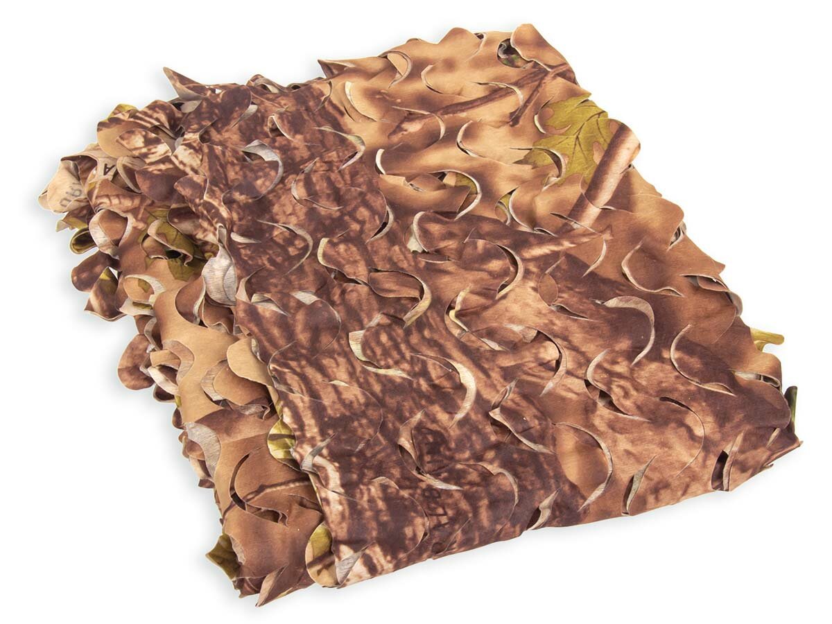 Маскировочная сетка ShotTime, нетканая, 1.4x3.6 м, полиэстер, цвет лес летний