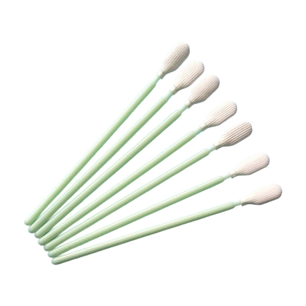 100 штук Одноразовых Тампонов без статики, безопасных для косметических средств и небольших щелей