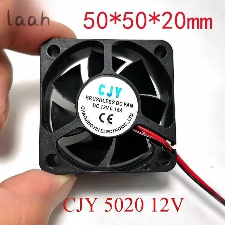Вентилятор Охлаждения BRUSHLESS DC FAN CJY 5020 12V/24V 5cm 50*50*20mm