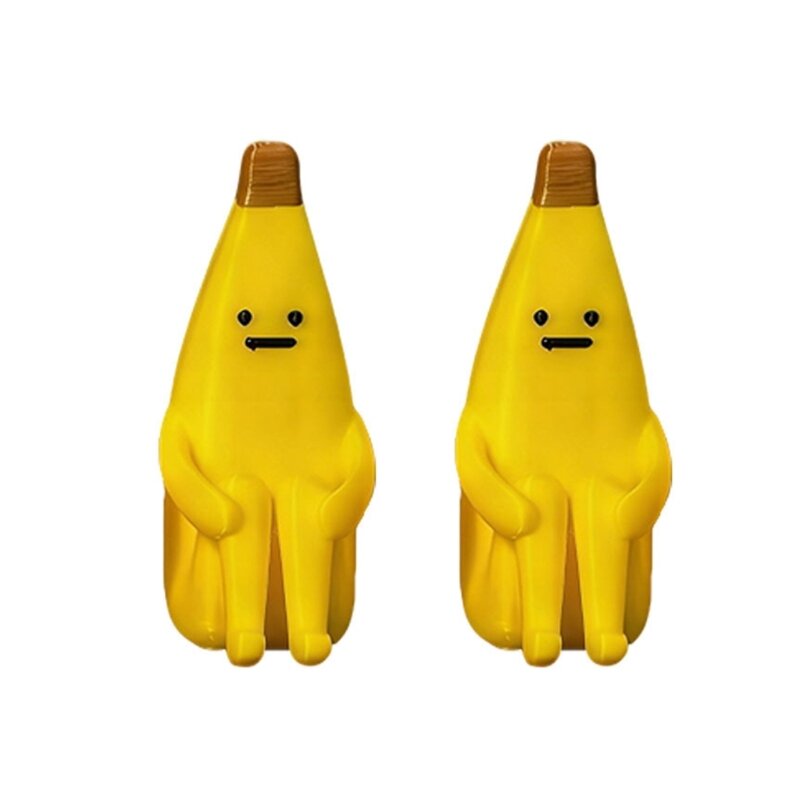 2 банановых украшения с 3d-печатью, маленькие банановые украшения